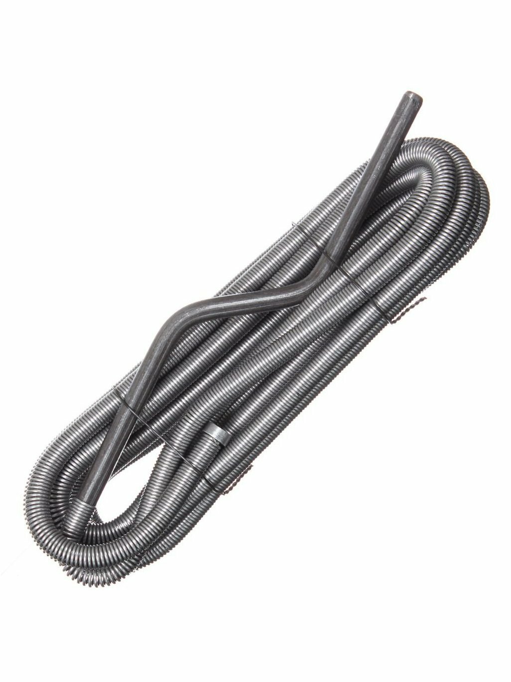 Трос сантехнический СантехКреп 5 м, диаметр 13.5 мм для прочистки засоров стояков, пружинный инструмент, артикул 3.1.5.3.