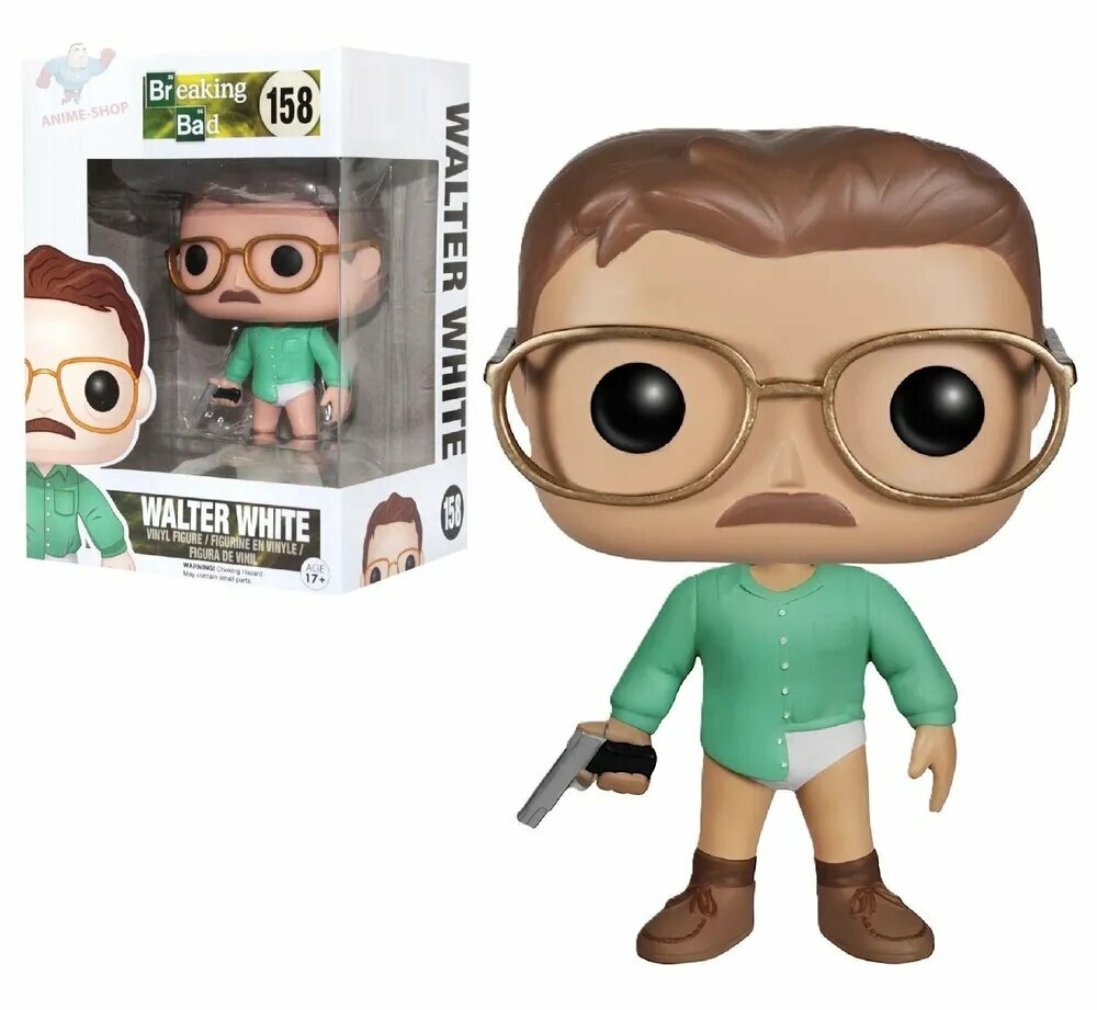 Фигурка Во все тяжкие Уолтер Уайт / Breaking Bad Walter White (10см) #158