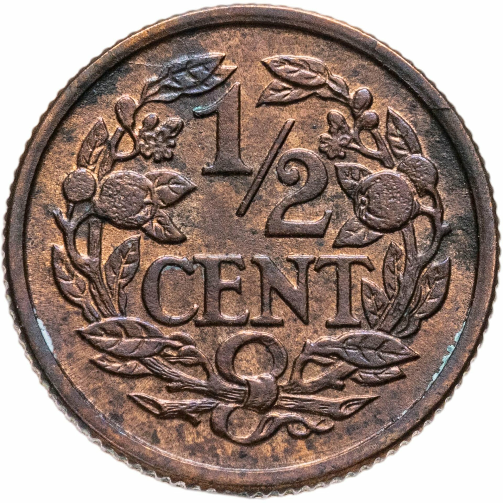 Нидерланды 1/2 цента (cent) 1940