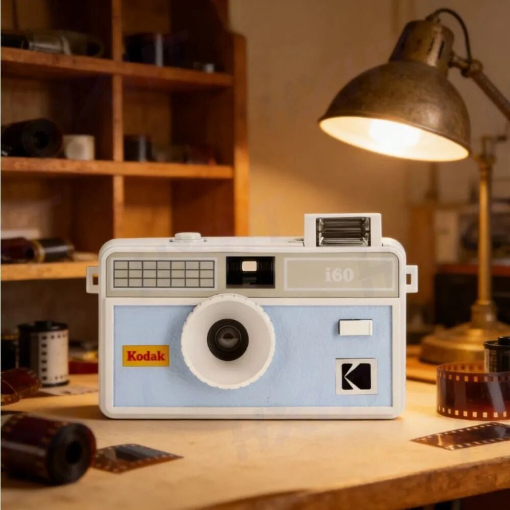 Kodak I60 Фотоаппарат 35-мм Пленка Многоразового Использования Со Встроенной Вспышкой