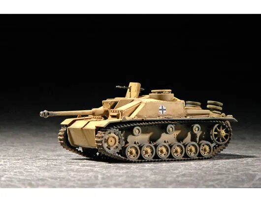 Trumpeter 07260 1:72 Немецкое штурмовое орудие III, тип G сборная модель танка