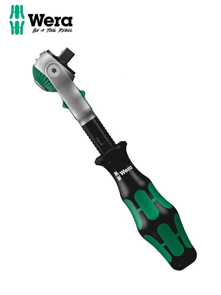 Трещотка Zyklop Speed WERA 05003500001 8000 A с приводом 1/4" Простота эксплуатации Прочный Антипригарные руки