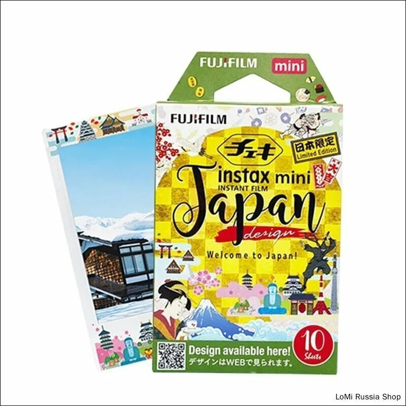 Картридж для фото Instax Mini Japan, инстакс мини фотобумага 10 снимков