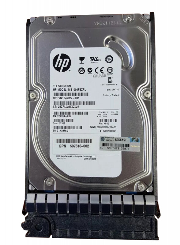 Жесткий диск HP 507618-002 1Tb SAS 3,5" HDD
