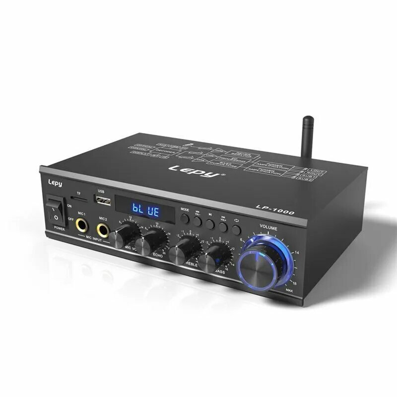X0(T W Y H) Усилитель Мощности LP-1000 2.1-Канальный Bluetooth 5.3 Вилка ЕС