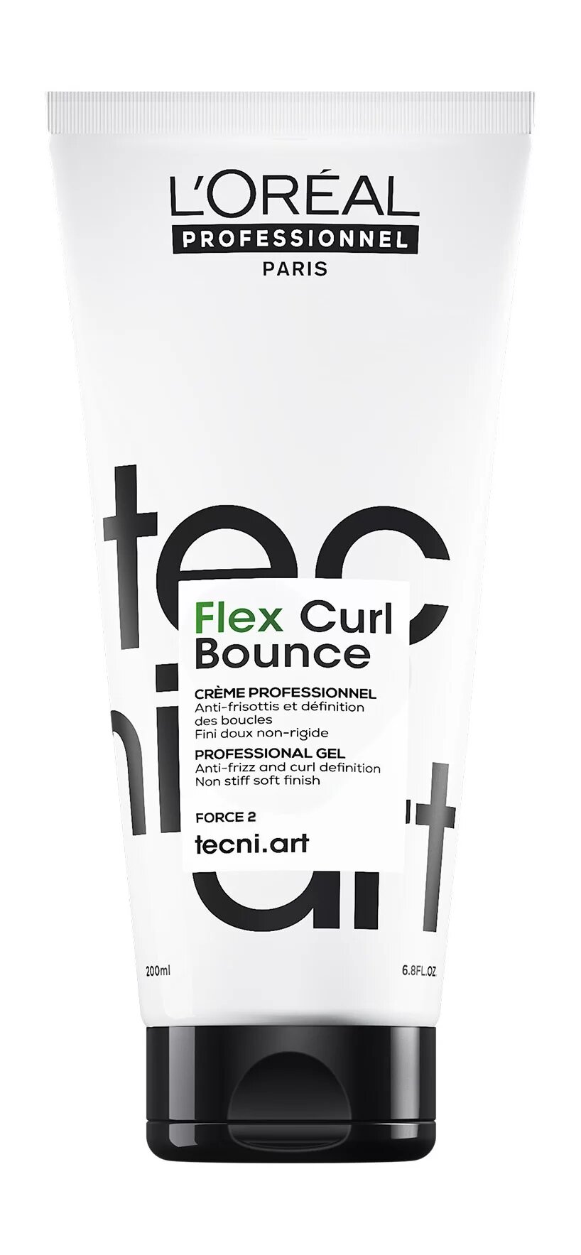 Крем-гель для укладки L'OREAL PROFESSIONNEL Flex Curl Bounce Professional Gel для вьющихся волос, 200 мл