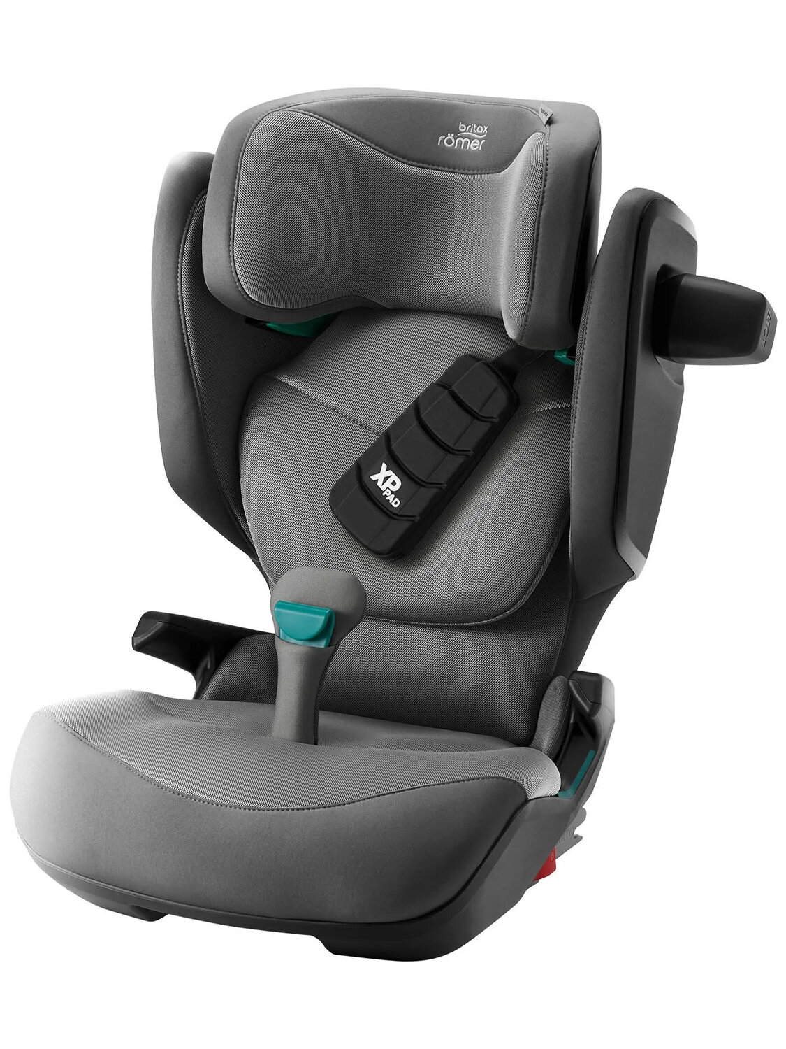 Автокресло 2/3 Britax Roemer KIDFIX PRO i-Size, Стиль серый (style mineral grey), от 3,5 до 12 лет, 15-36 кг (100-150 см), ISOFIX