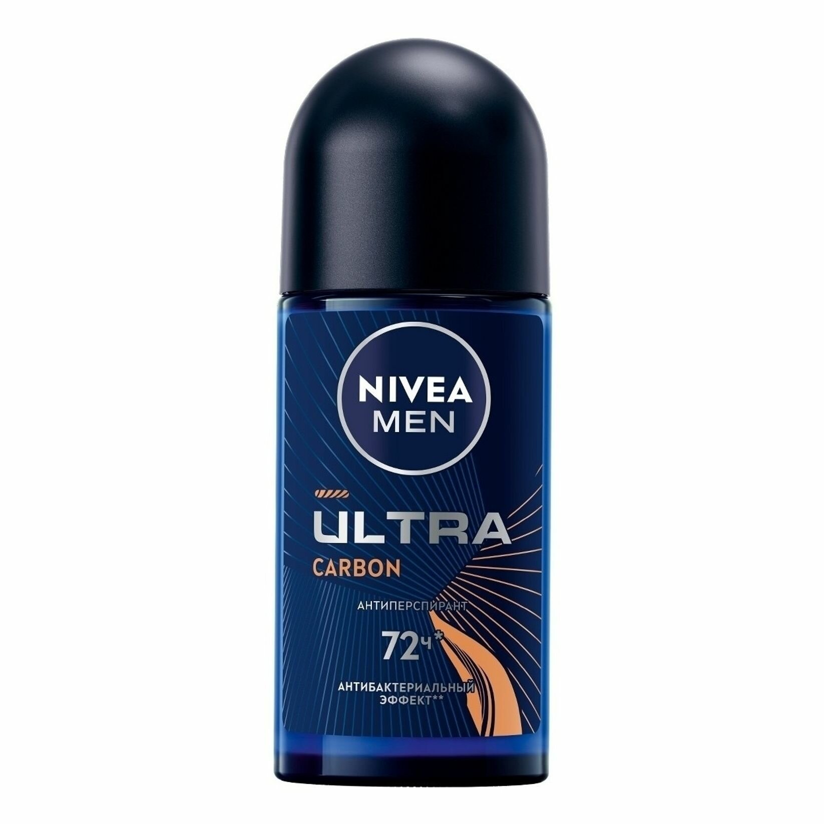 Дезодорант-антиперспирант шариковый Nivea Men Ultra Carbon