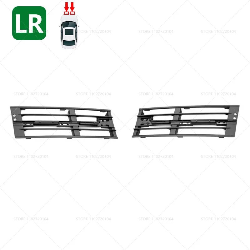 Для 2013-2015 F01 BMW 740 750 760 Alpina гибридный передний бампер, нижняя LR 51117295275 276