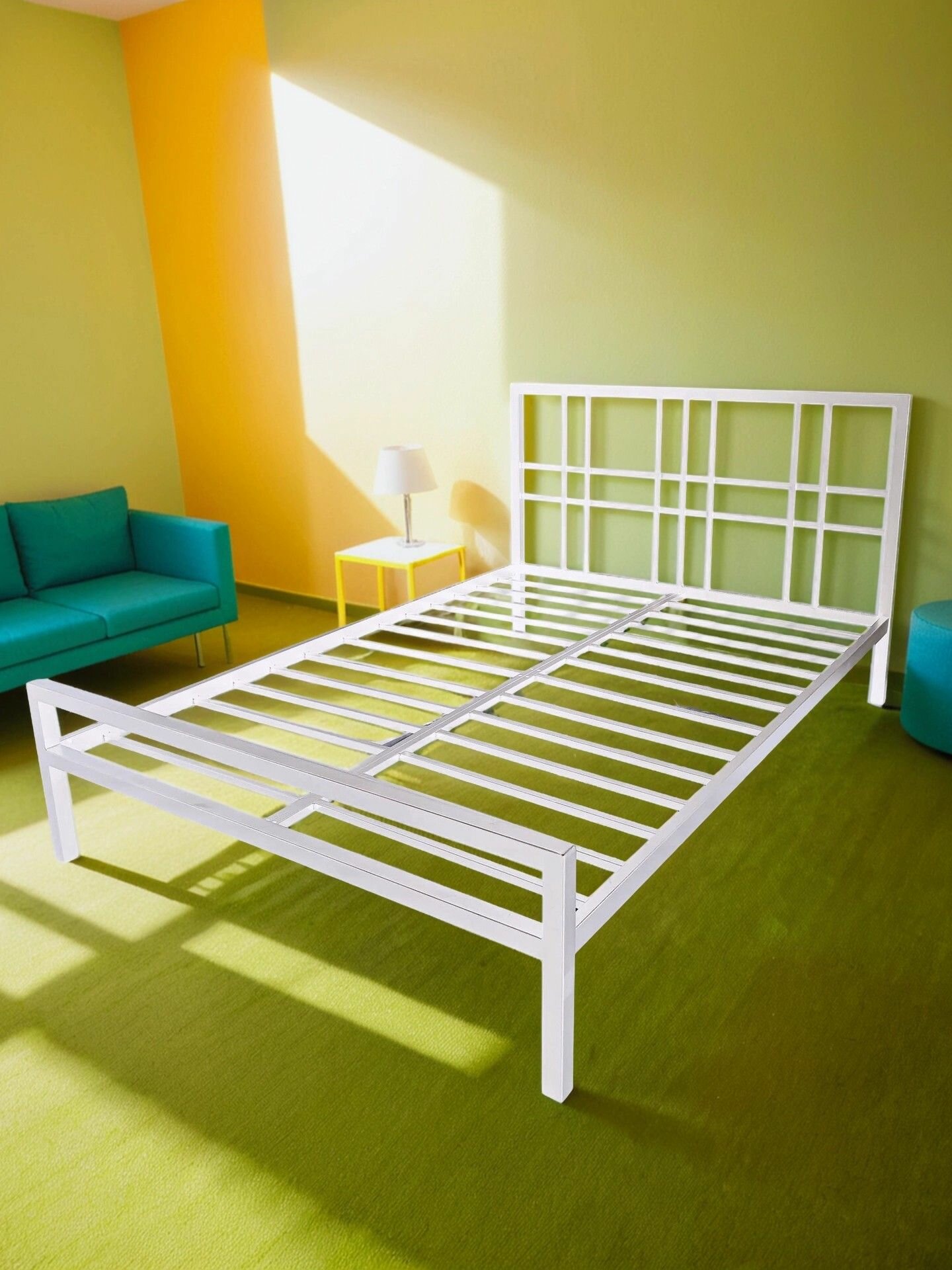 Кровать LOFT Mebel "Эмили", кованая, ортопедическая, 140x190 см