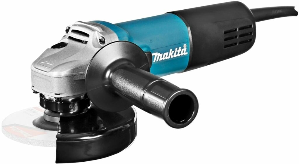 Машина шлифовальная MAKITA угловая, 125мм, 840Вт, 11000 об/мин. плавный пуск