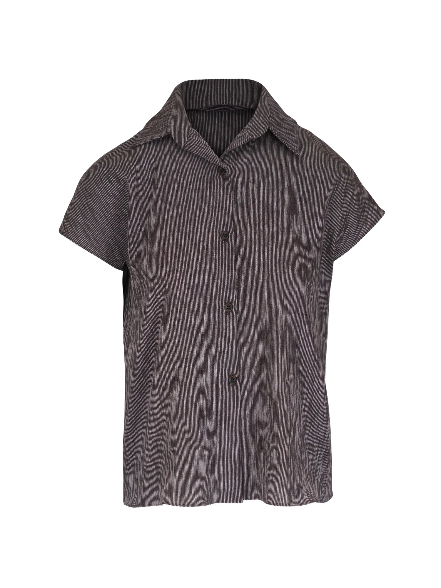 Блуза Striped short-sleeve blouse