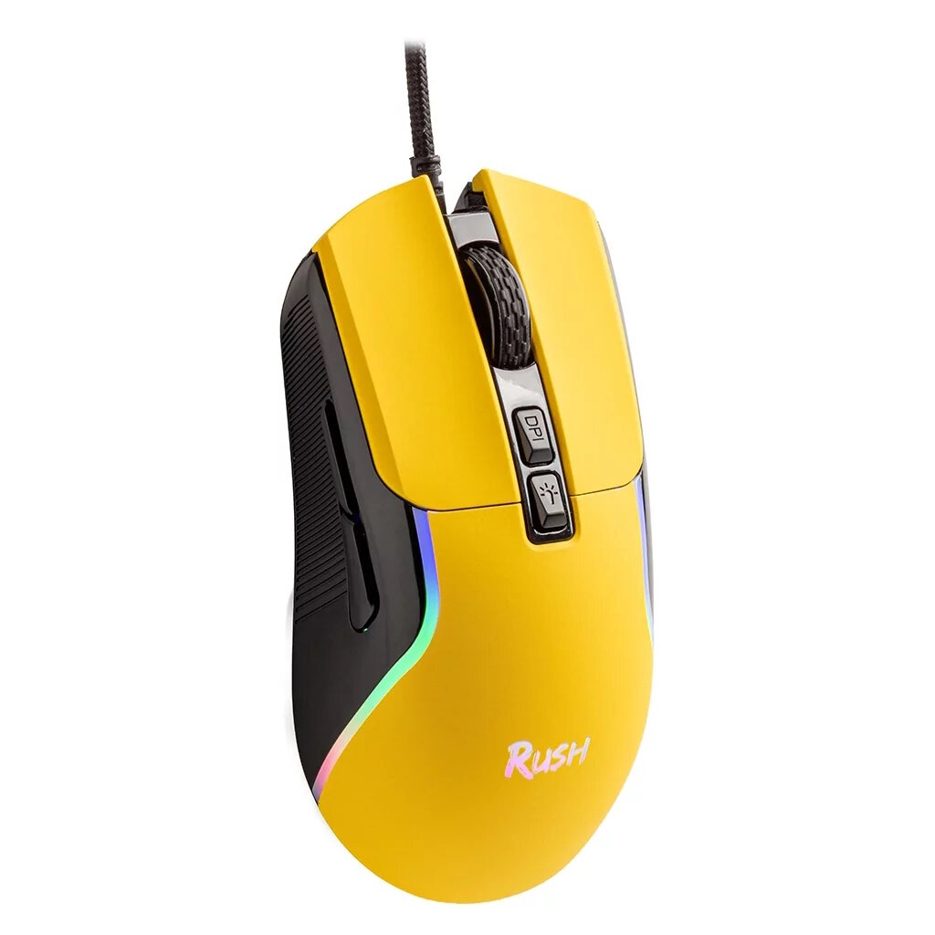 Комплект игровой клавиатура+мышь Smartbuy F16 черно-желтый (SBC516GK) /10