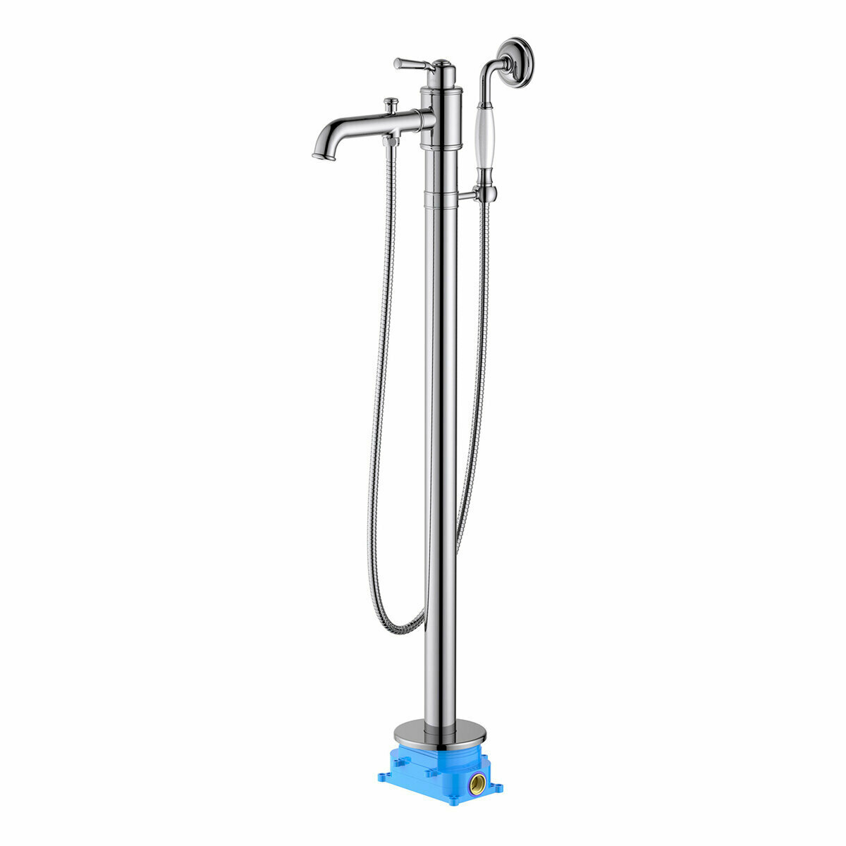 Смеситель для ванны напольный AQUATEK Классик AQ1545CR хром