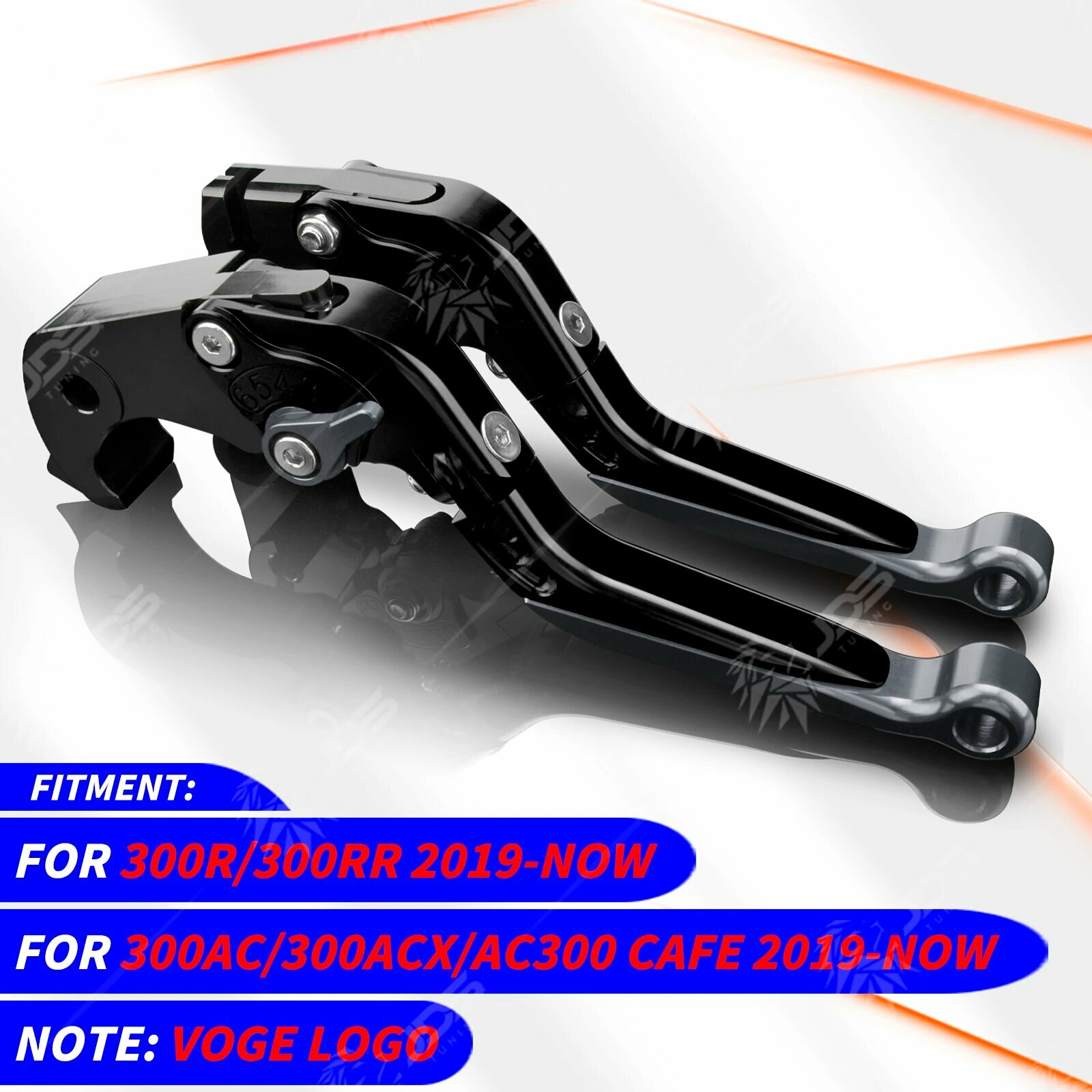 Для Loncin VOGE 300R/300RR/300AC/300ACX 2019-этот год рычаг сцепления Черный, BLTB (2019-NOW)
