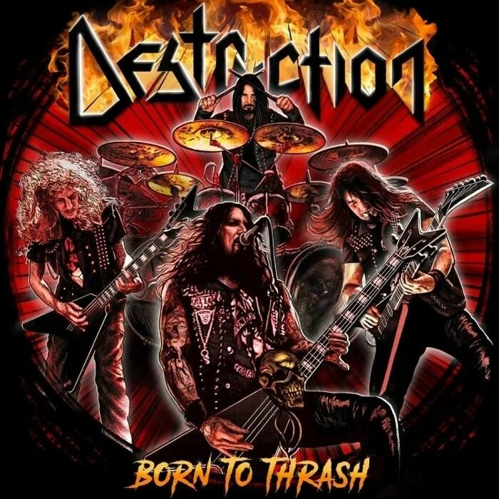 DESTRUCTION Born to thrash (Live in Germany)
