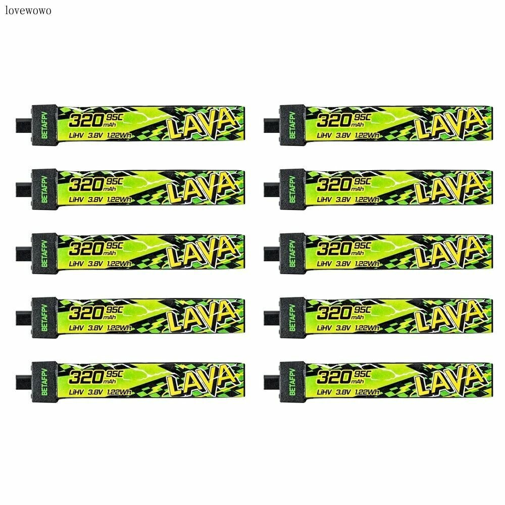 BETA LAVA 320mAh 1S 95C 3.8V Аккумулятор для игрушечных машинок