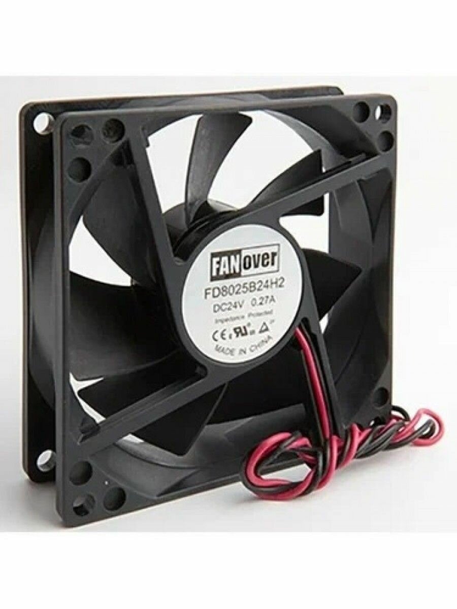 Вентилятор 24V 80x80x25 Fanover