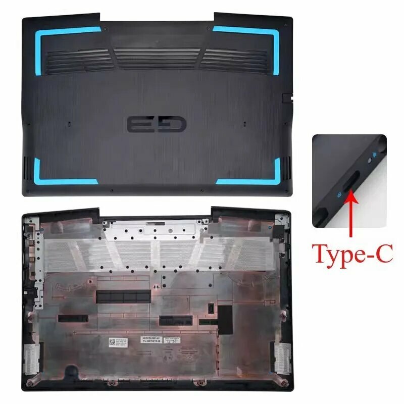 Новый корпус ноутбука Dell G3 3590, P89F, G3 3500 (нижняя крышка)