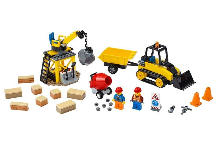 Конструктор LEGO City Строительная площадка 526457791