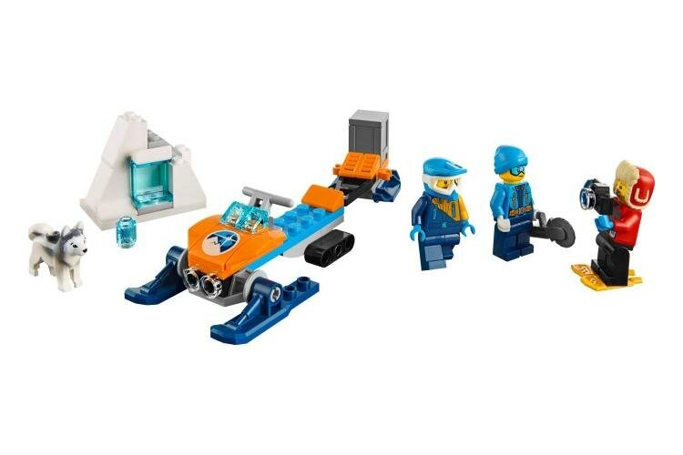 Конструктор унисекс LEGO City Команда полярной экспедиции 60191, Polar Expedition Team