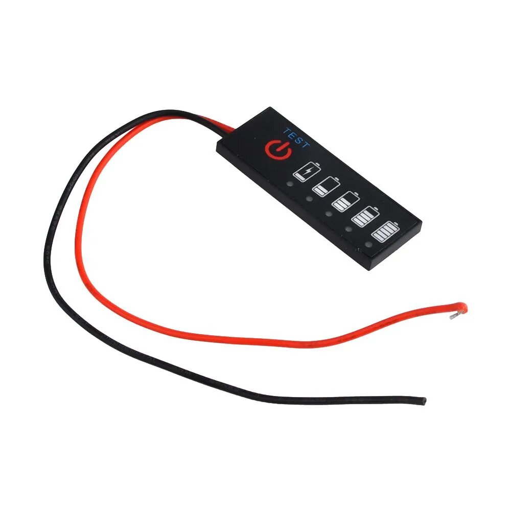 (2 шт)2S 7.4V Индикатор уровня заряда батареи 18650 Lipo Li-ion Тестер емкости Измеритель емкости
