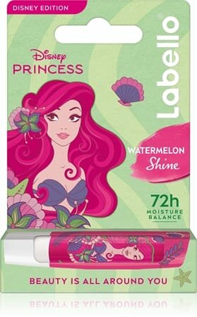 Бальзам для губ Labello Disney Princess Watermelon Shine, розовый, 4.8 г