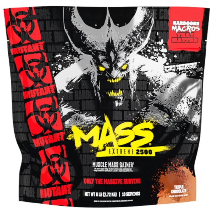 Гейнер Mutant Mutant Mass XXXtreme, 2720 г, тройной шоколад
