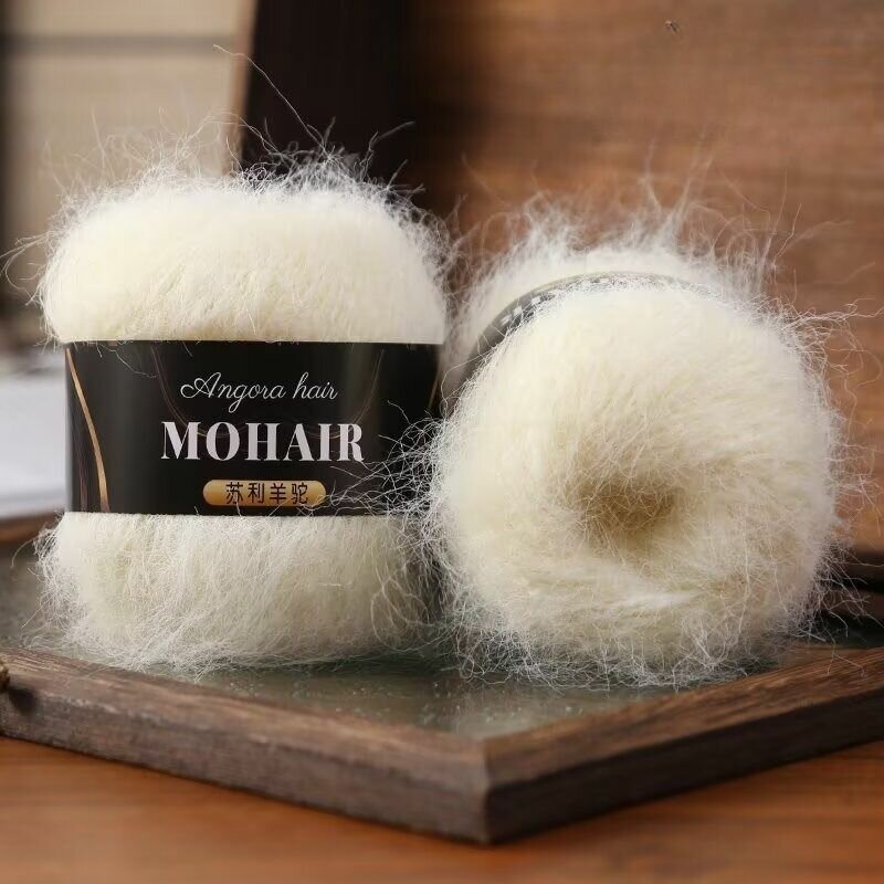 Пряжа из альпаки и мохера, для свитера ручной работы, сделай сам