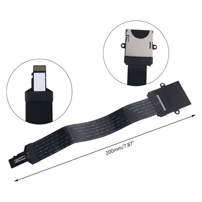 Кабель-удлинитель TF (microSD) в SD, Золото