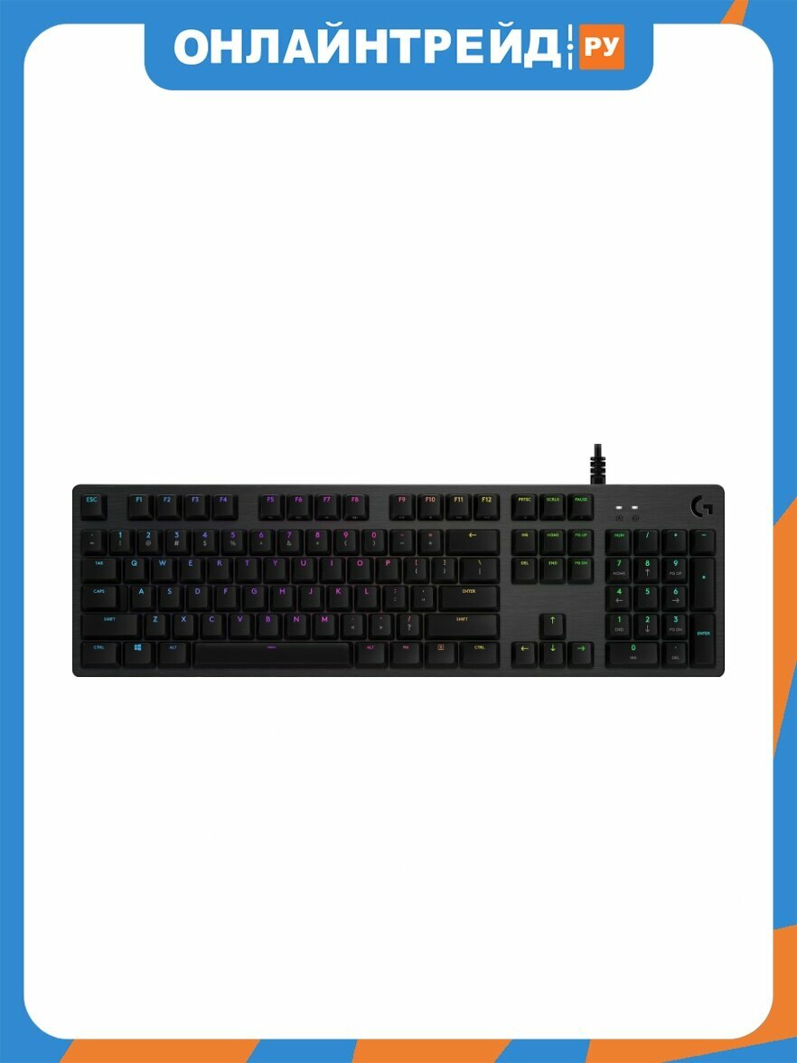 Клавиатура Logitech G512 Carbon GX Brown Switch (920-009351)