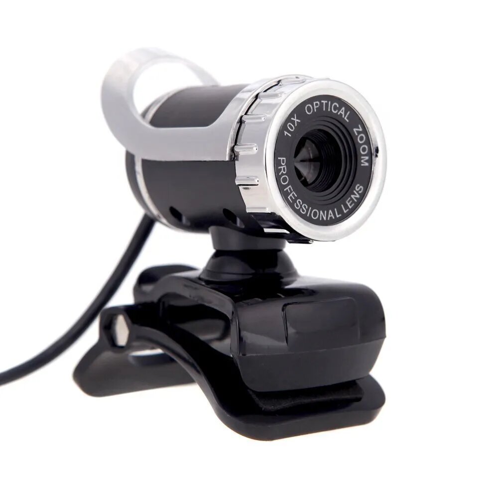 USB 2.0 12-мегапиксельная HD-камера Веб-камера 360 градусов с микрофоном Крепление для настольного компьютера Skype ПК ноутбука