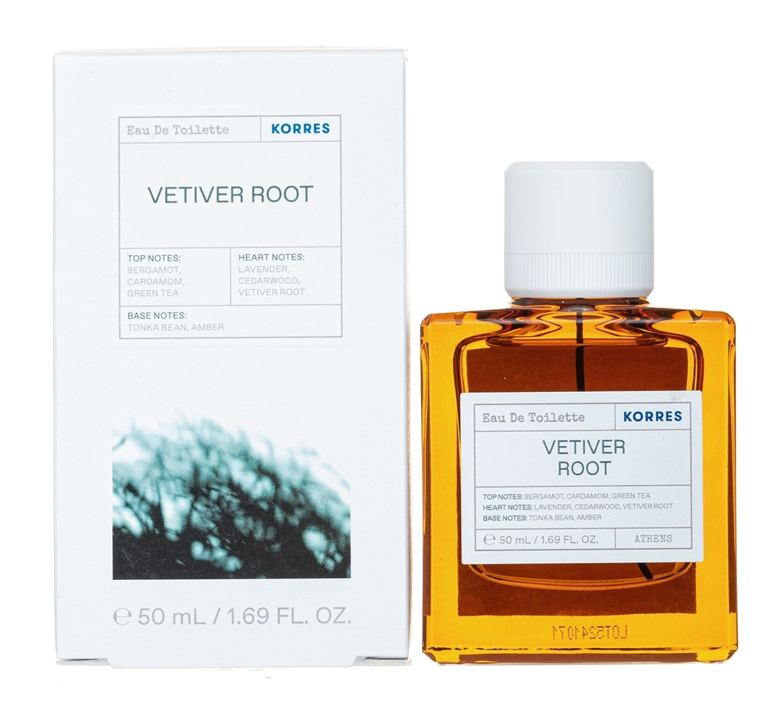 Korres Vetiver Root 50 мл - аромат унисекс / Коррес Корень Ветивера