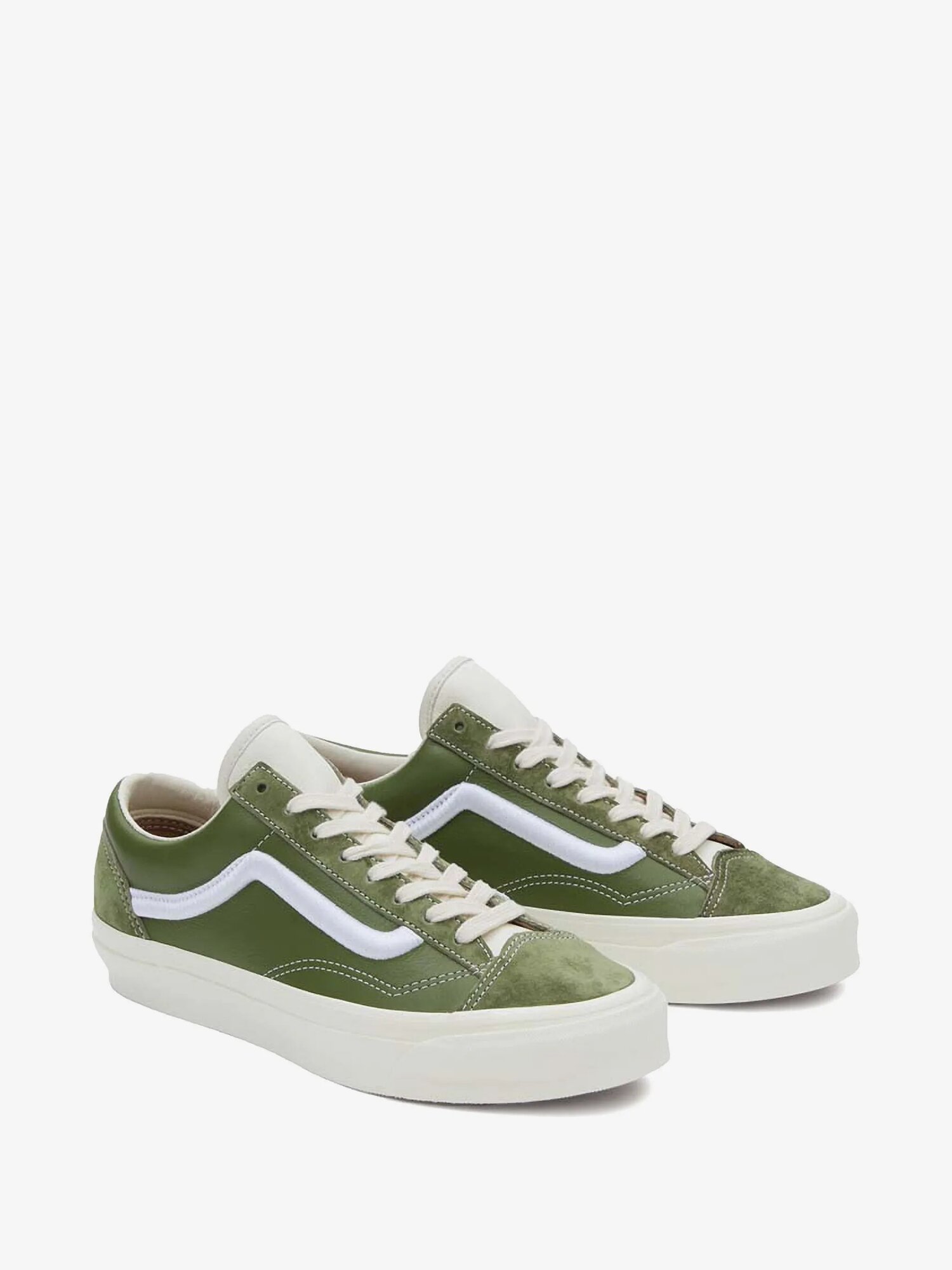 Кроссовки VANS Vans Old Skool Reissue, размер 10 US, зеленый — фото 1