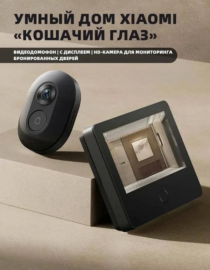 Умный кошачий глаз 2 xiaomi mijia Smart Cat eye 2 MJMY01BY