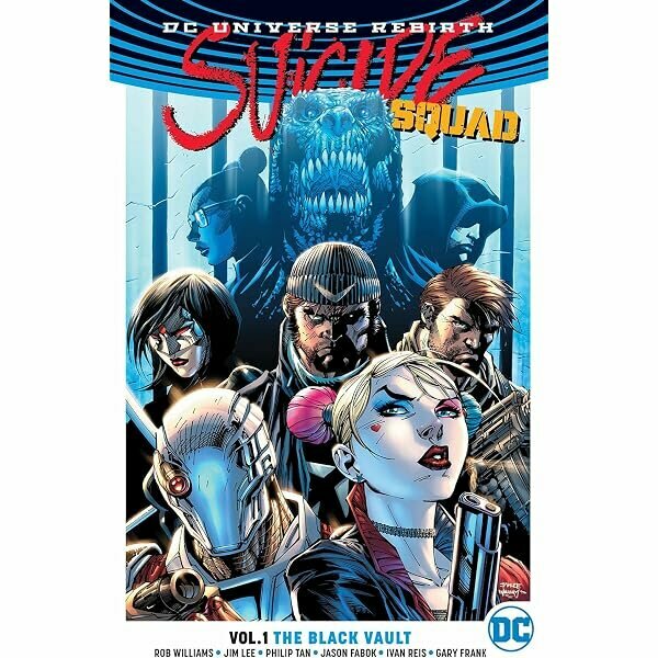Suicide Squad 1: The Black Vault，Reprinted paperback book