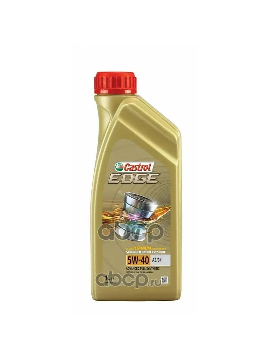 Castrol Castrol Edge 5W-40 A3/B4 Titanium Синтетическое (1L)