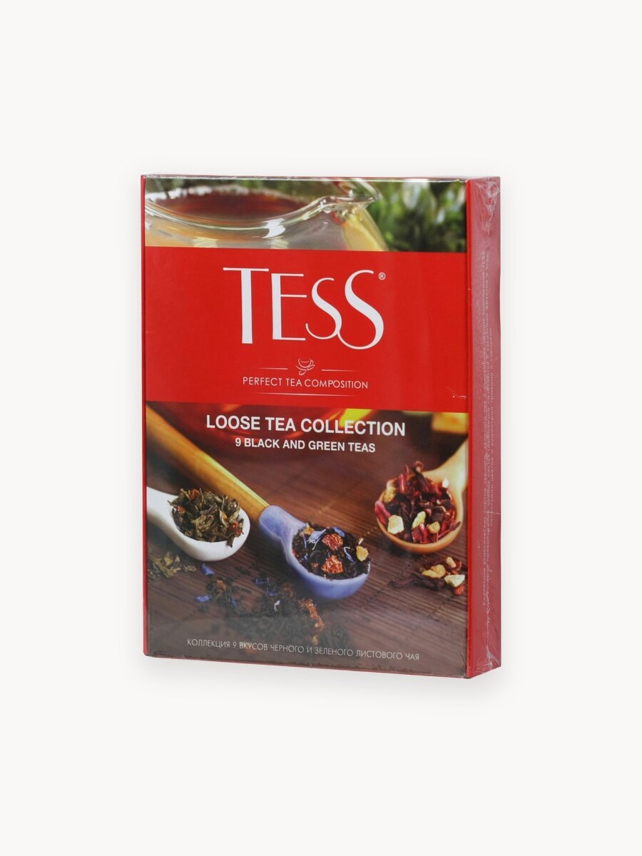 Набор Tess "Коллекция Превосходного листового чая ", 9 видов, 350 г
