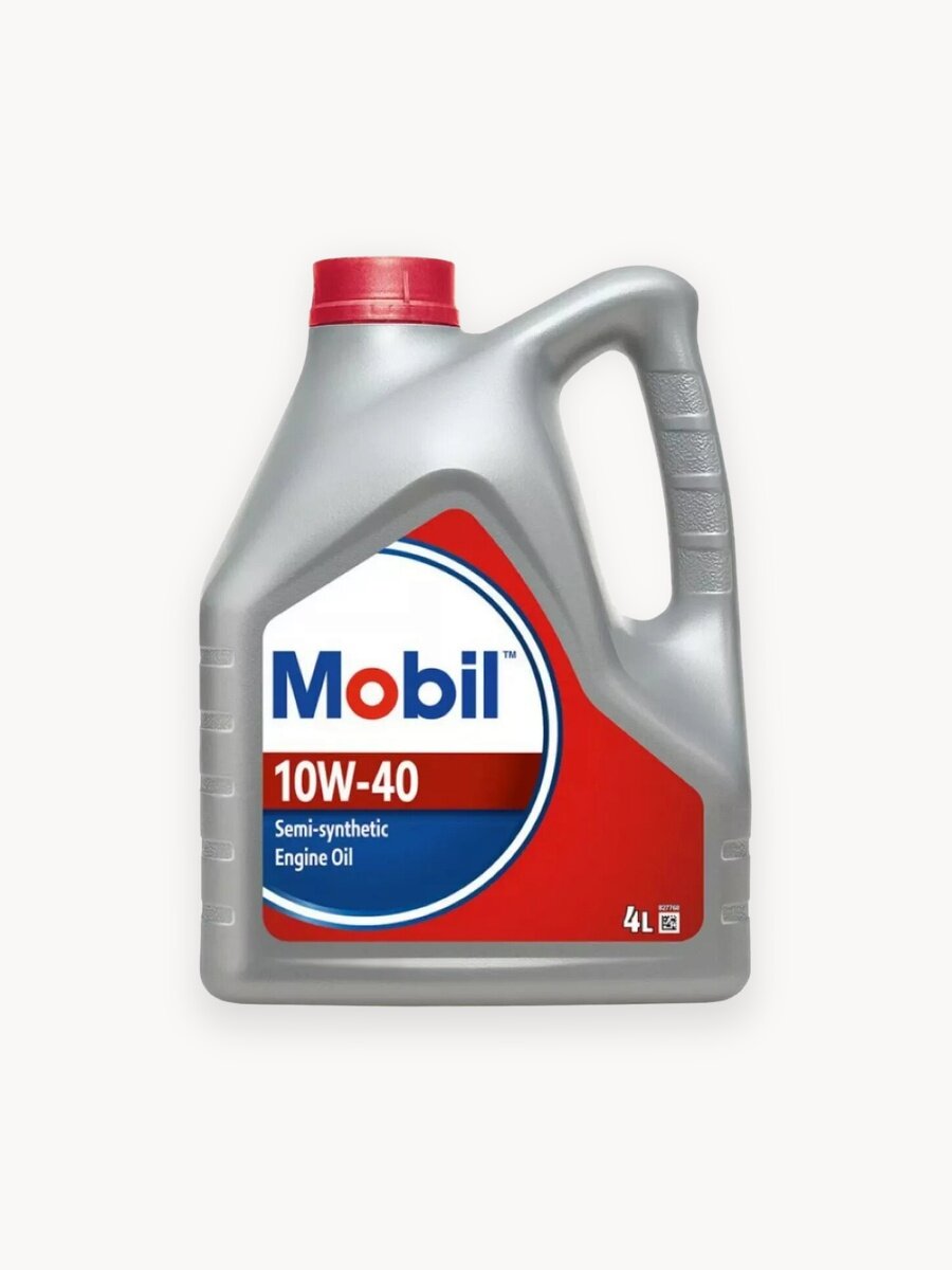 Масло моторное 155098 Mobil "Motor Oil 10W-40", 4л