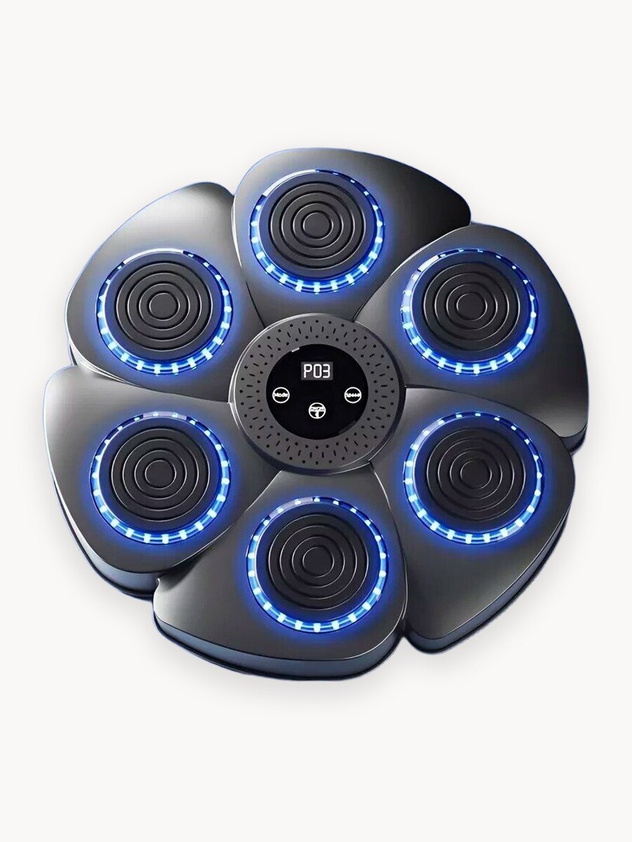 Настенный электронный Боксерский тренажер музыкальный, интерактивный тренажер с музыкой, блютуз, Лапы боксерские