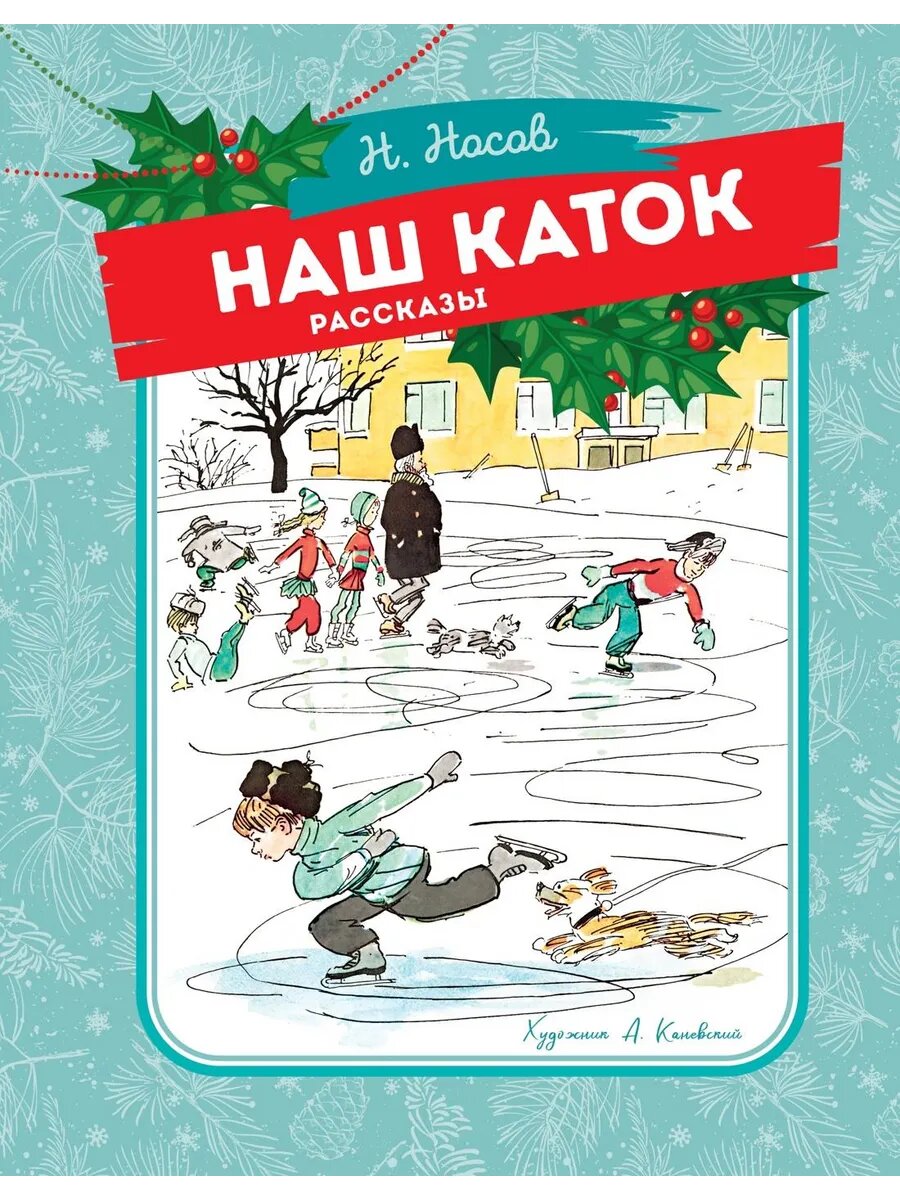 Книга Наш каток (Художник А. Каневский)