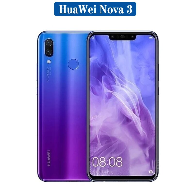 Смартфон Huawei nova 3, 6/128ГБ, china