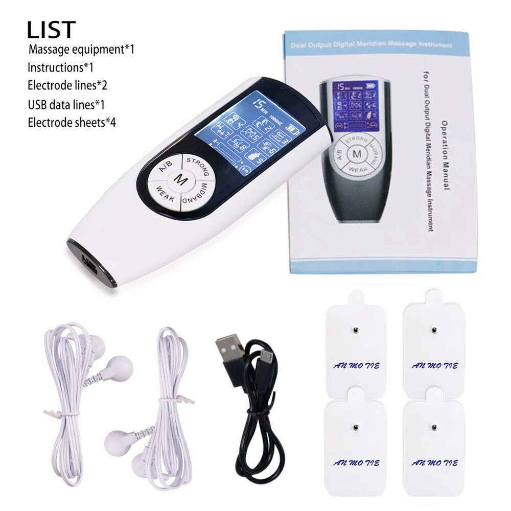 SANPKON Электростимулятор Мышц TENS/EMS 4 pads Machine