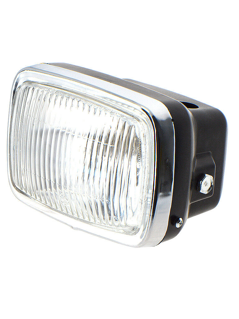 Фара головного света в сборе (квадратная) для мопеда Китаец DELTA (Дельта)