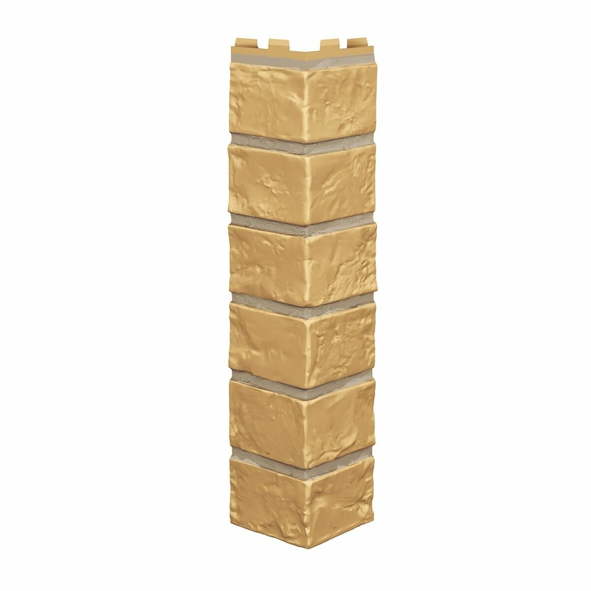 Угол наружный для фасадной панели ТехноНиколь оптима Кирпич Бежевый 4 шт.