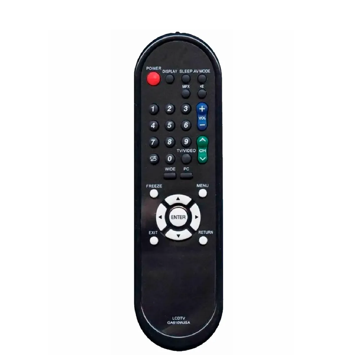 Пульт Huayu GA610WJSA, для телевизора, Sharp, цвет чёрный, ИК-сигнал