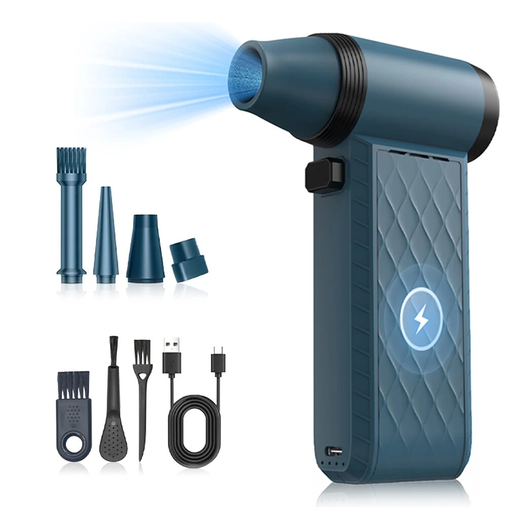 Mini Turbo Jet Fan isfriday, Blue