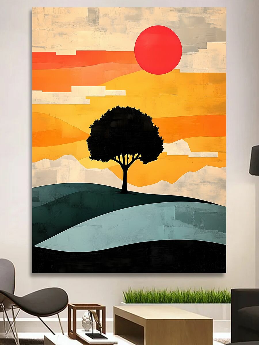 Природа / дерево, картина на стену / в интерьер, 40х60 см.