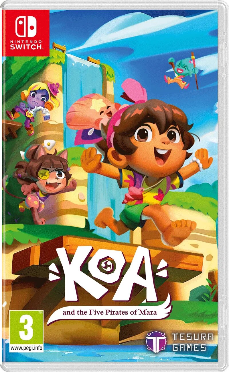 Игра "Koa and the Five Pirates of Mara", Nintendo Switch, английская версия