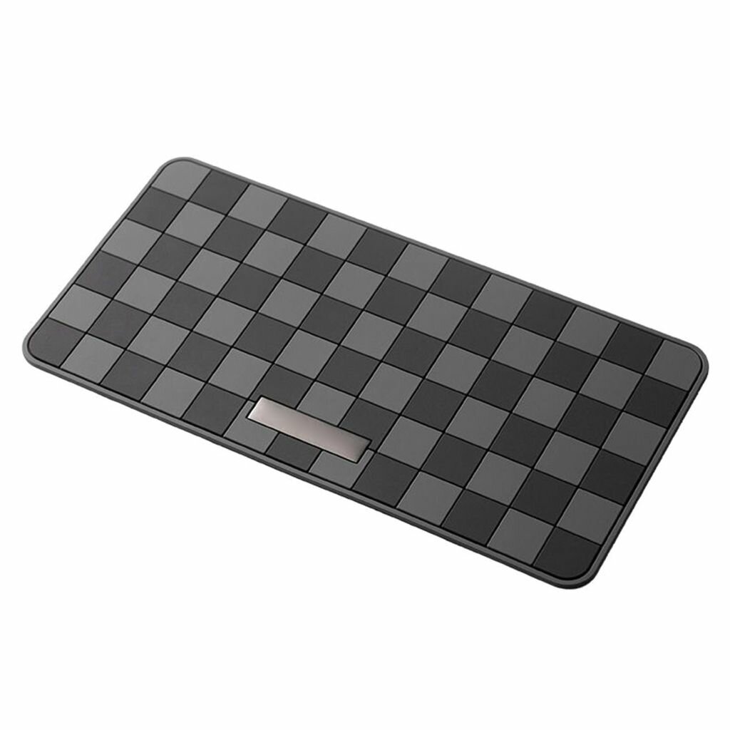 Противоскользящий коврик для консоли приборной панели автомобиля, хранения груза-черный и серый